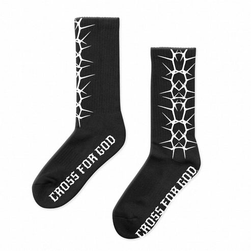 upright thorn socks直立荊棘襪子 – crossforgod